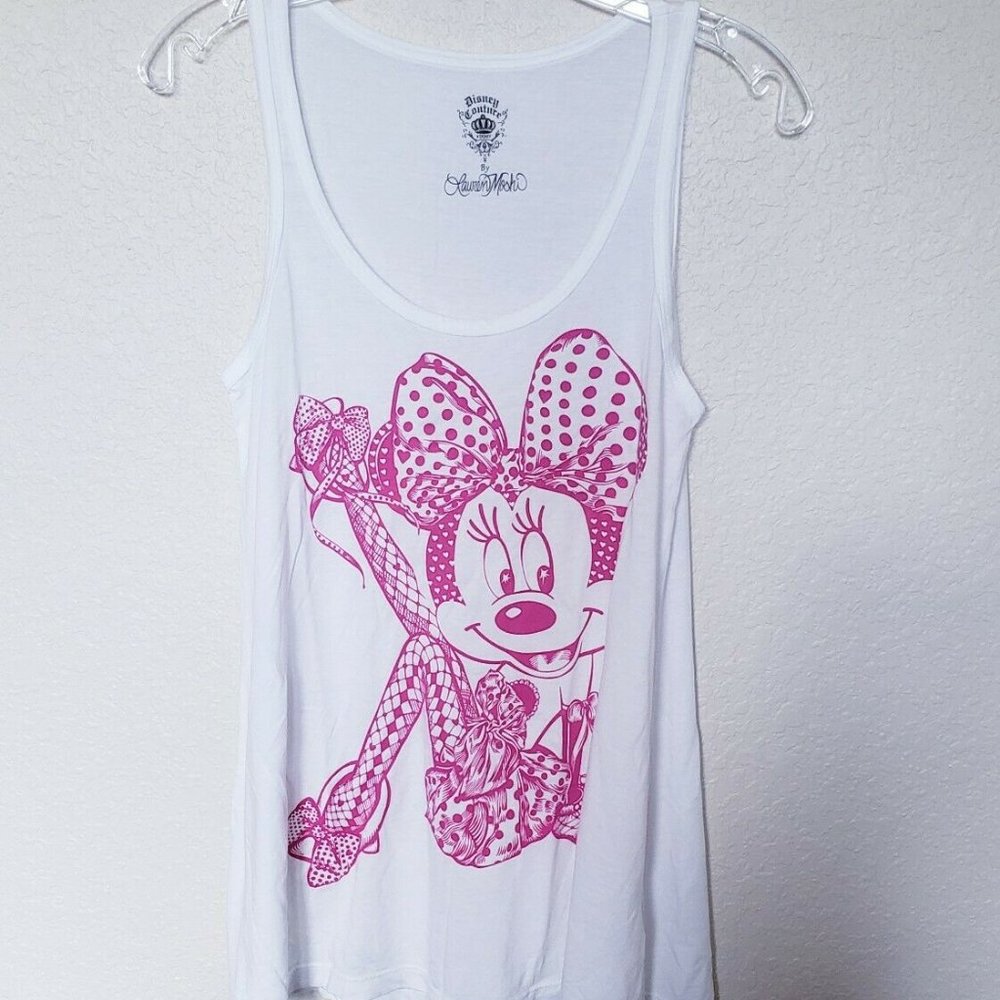 Lauren Moshi Disney Couture Minnie Mouse Tank Top - Gem